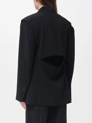 Patrizia Pepe Single Breasted Jacket - Black