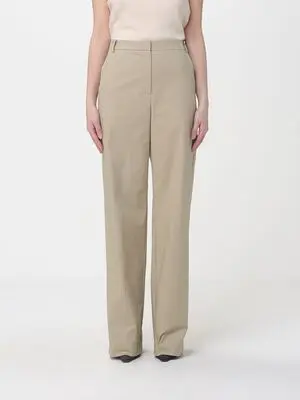 Patrizia Pepe Gabardine Wide Leg Trousers
