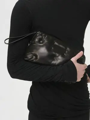 MAISON MARGIELA Padded Leather Clutch