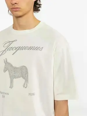 Jacquemus The Ane T-shirt - Neutrals