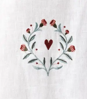 ALLSAINTS Linen Embroidered Deck Shirt