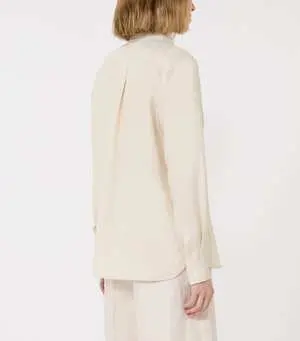 Max Mara Linen Button-down Shirt - Beige