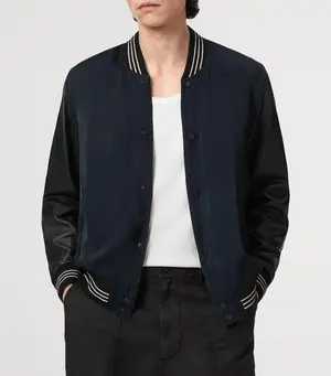 ALLSAINTS Taishi Varsity Bomber Jacket
