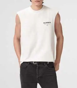 ALLSAINTS Organic Cotton Sleeveless Underground T-shirt