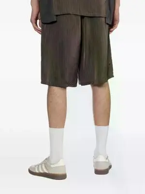 Undercover Pinstripe Shorts With Logo