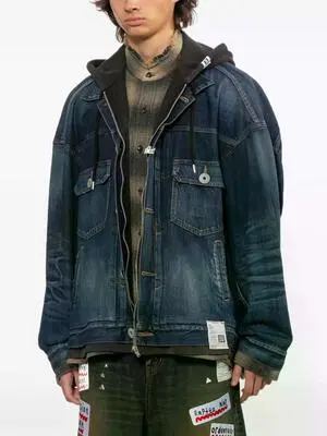 Mihara Yasuhiro Hooded Denim Jacket