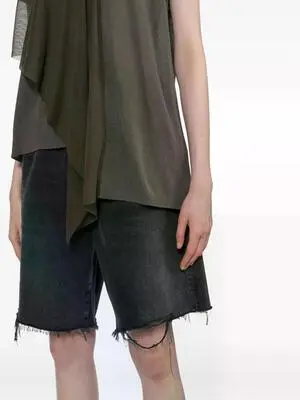 AGOLDE Indra Denim Shorts - Black