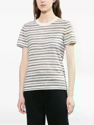 A.p.c. Crew Neck T-shirt - Neutrals