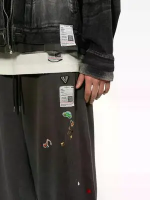 Mihara Yasuhiro Graphic Drawstring Trousers