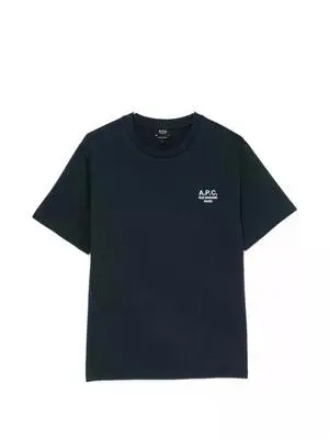 A.p.c. Embroidered Logo T-shirt - Grey