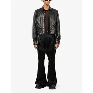 Rick Owens Studded Leather Jacket