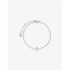 Monica Vinader Initial Chain Bracelet - Silver