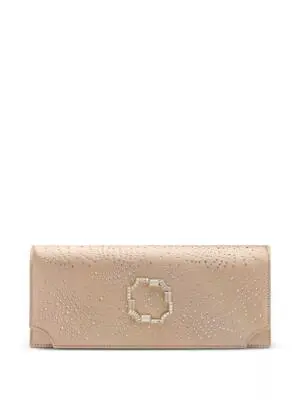 MALONE SOULIERS Vivien Clutch - Neutrals