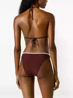Karl Lagerfeld Logo-print Bikini Briefs - Red