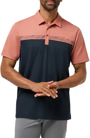 Travis Mathew Society Rule Cotton Blend Polo
