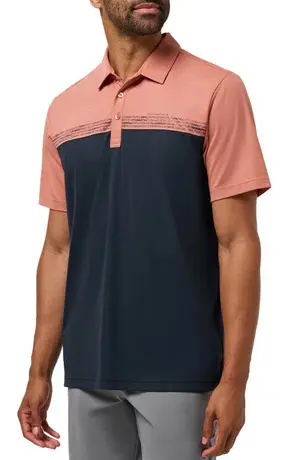 Travis Mathew Society Rule Cotton Blend Polo