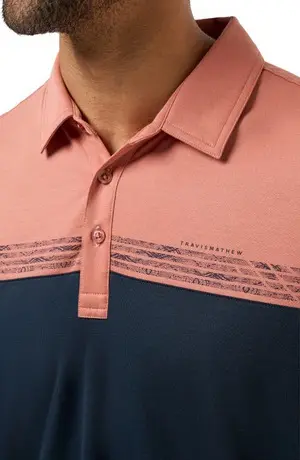 Travis Mathew Society Rule Cotton Blend Polo