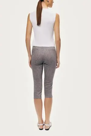 NOCTURNE Embellished Sleeveless Knit Top - Ivory
