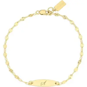 SET & STONES Set & Stones Bank Initial Bracelet Gold/a
