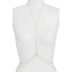 SET & STONES Zeppelin Body Chain - Gold