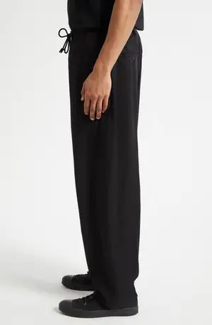 Yohji Yamamoto Drawstring Waist Cargo Pants