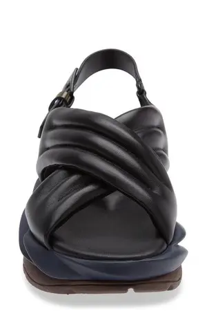 4CCCCEES Platform Slingback Sandals - Black