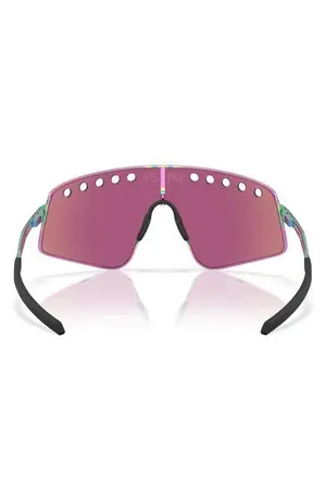 Oakley Sutro™ Ti Sweep 138mm Prizm™ Shield Sunglasses - Grey