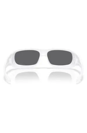 Oakley 59mm Prizm™ Rectangular Sunglasses - Black White