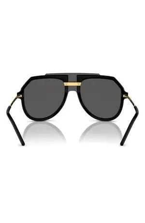 Dolce & Gabbana 50mm Pilot Sunglasses
