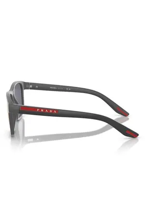 Prada 56mm Pillow Sunglasses - Light Grey Gradient