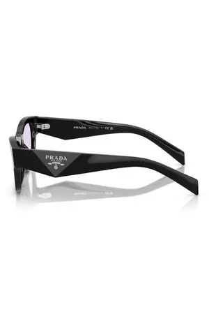 Prada 54mm Butterfly Sunglasses - Violet