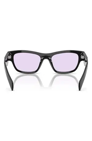 Prada 54mm Butterfly Sunglasses - Violet