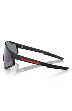 Prada 137mm Pillow Shield Sunglasses