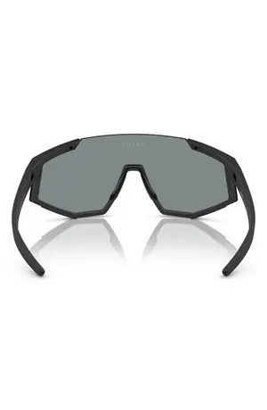 Prada 137mm Pillow Shield Sunglasses