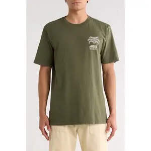 ROARK Moto Palm Graphic T-shirt - Mil
