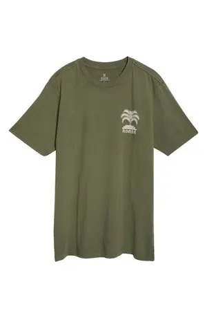 ROARK Moto Palm Graphic T-shirt - Mil