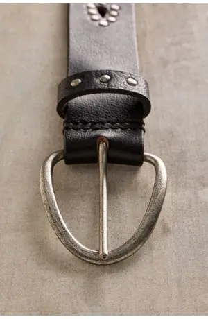 Free People Studded Leather Belt