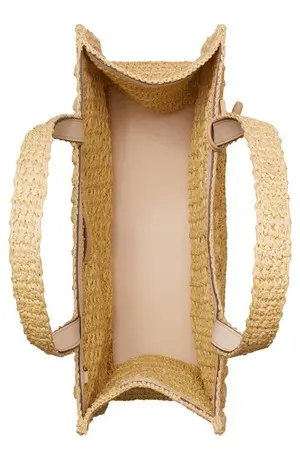 Tory Burch Ella Hand-crochet Straw Tote - Natural