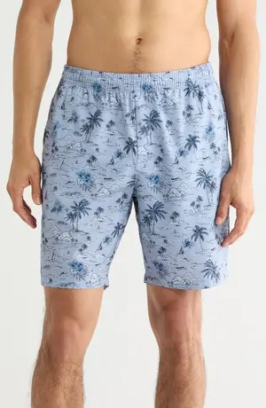Tommy Bahama Huntington Beach Views 8-inch Hybrid Swim Trunks - Evertide