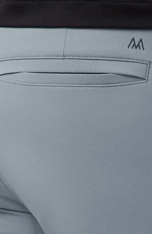 Mizzen+main Helmsman Slim Fit Performance Chinos - Smoke
