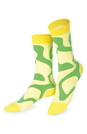 DOIY Assorted 2-pack Fresh Lemons Crew & Ankle Socks