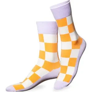 DOIY Fanzy 3d Crew Socks - Multicolor Orange