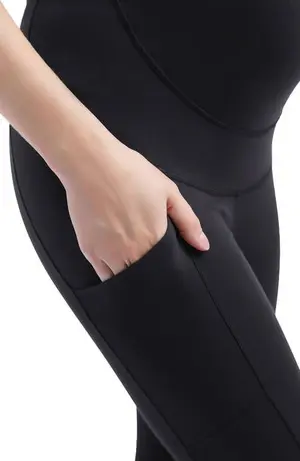 KIMI + KAI Joi Belly & Back Support Pocket Maternity Leggings