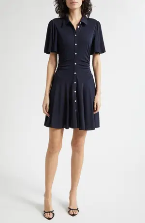 Cinq A Sept Button Up Dresses