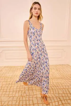 Ulla Johnson Yasna Jersey Midi Dress - Viola