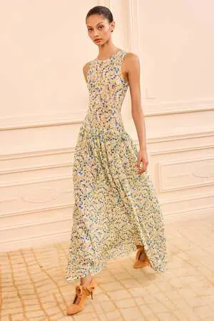 Ulla Johnson Leia Knit Sleeveless Dress - Daffodil