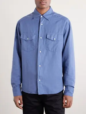 3sixteen Cotton And Linen-blend Shirt