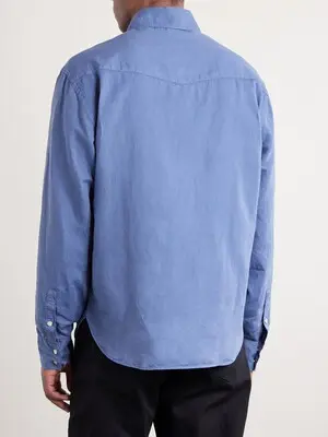 3sixteen Cotton And Linen-blend Shirt