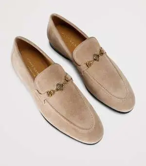 Kurt Geiger Suede Alton Loafers - Brown