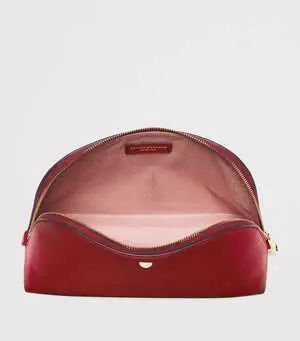 ASPINAL OF LONDON Large Grained Leather Cosmetics Case